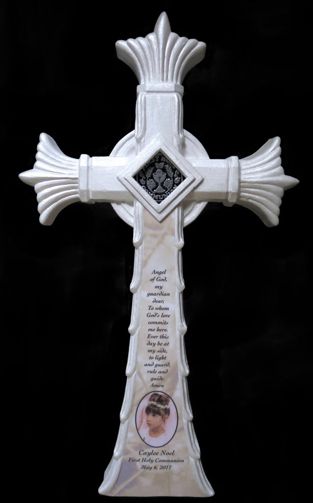 Personalized Communion Cross Gift by Treasures Embraced – Treasures ...